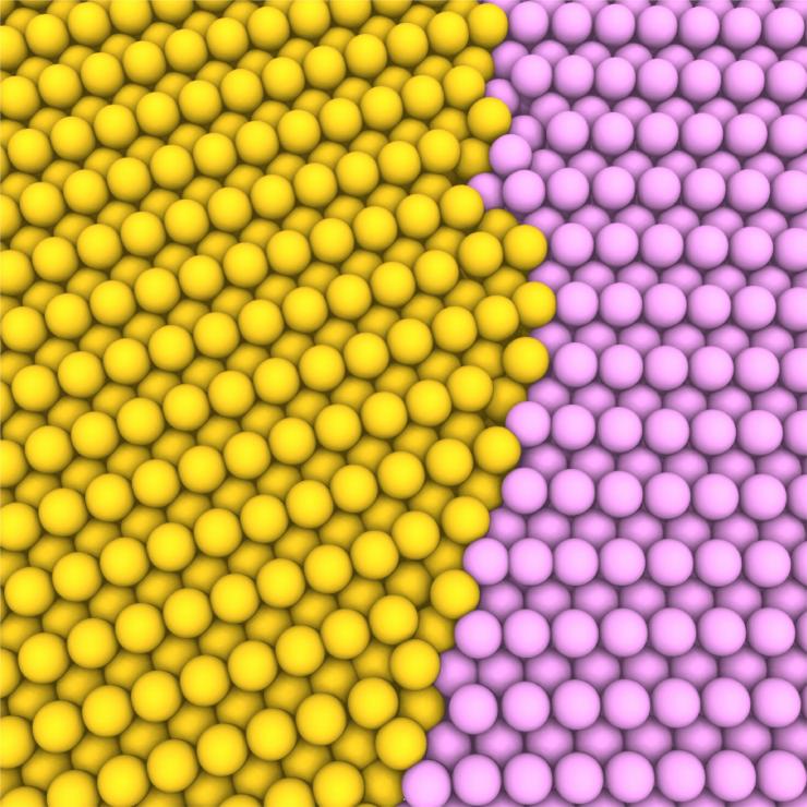 Tracking Real-Time Atomic Movement between Crystal Grains in Metals | Research